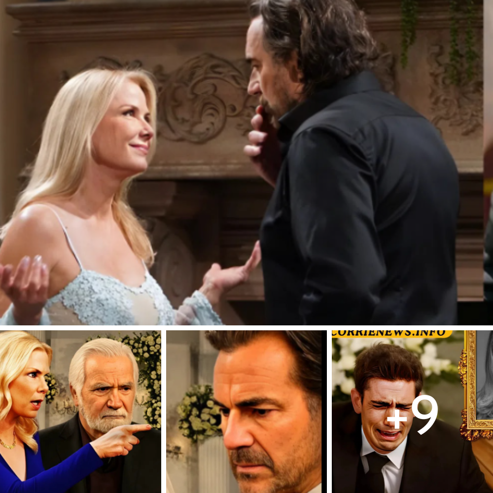 💥 CATHEDRAL CHAOS! Brooke DESTROYS Ridge & Taylor’s Wedding With a Devastating Secret Bombshell!